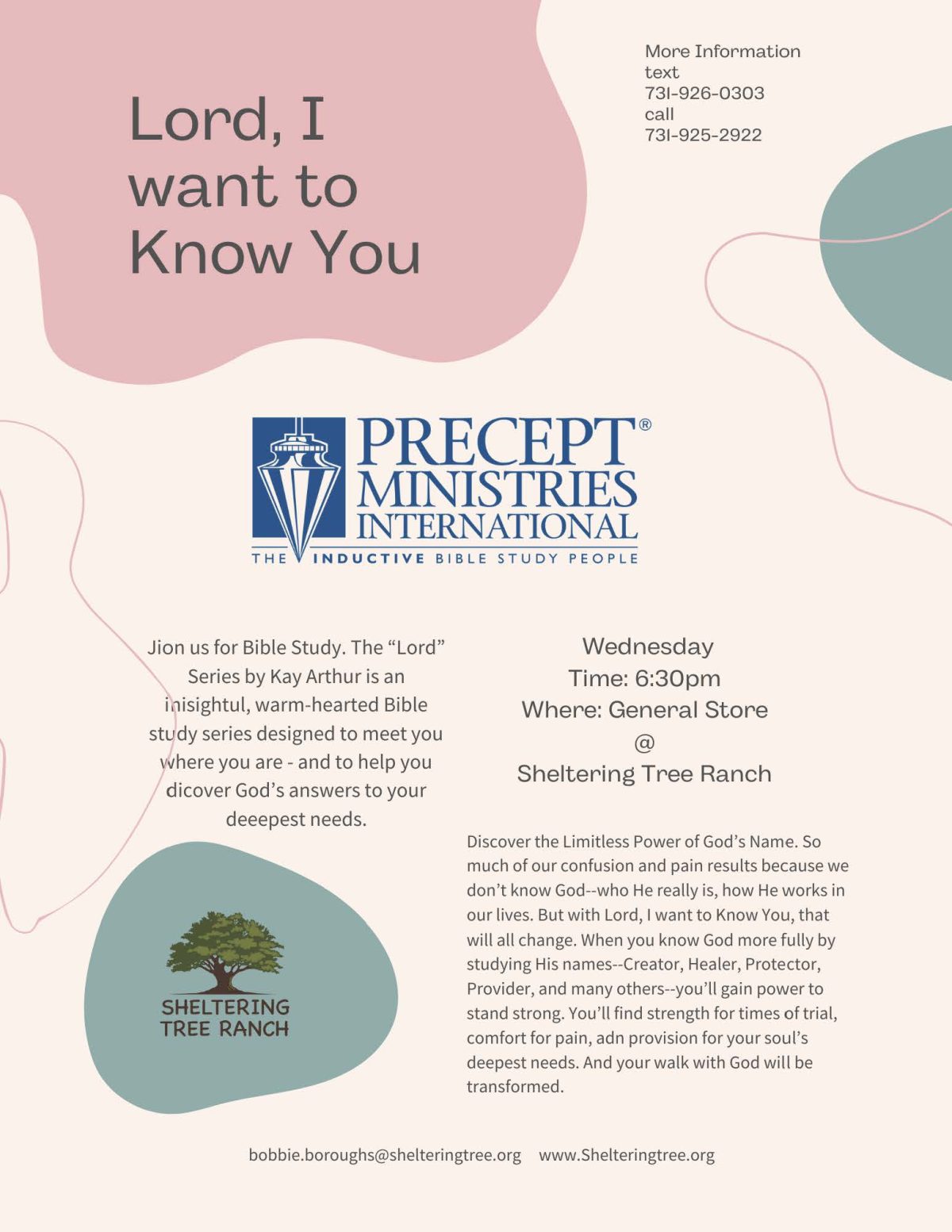 Home - Sheltering Tree Ranch